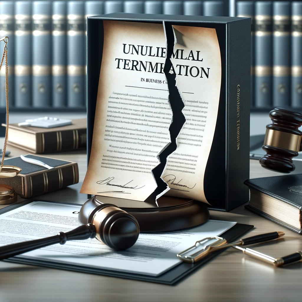 Unilateral contract termination: formal notice not always necessary ...